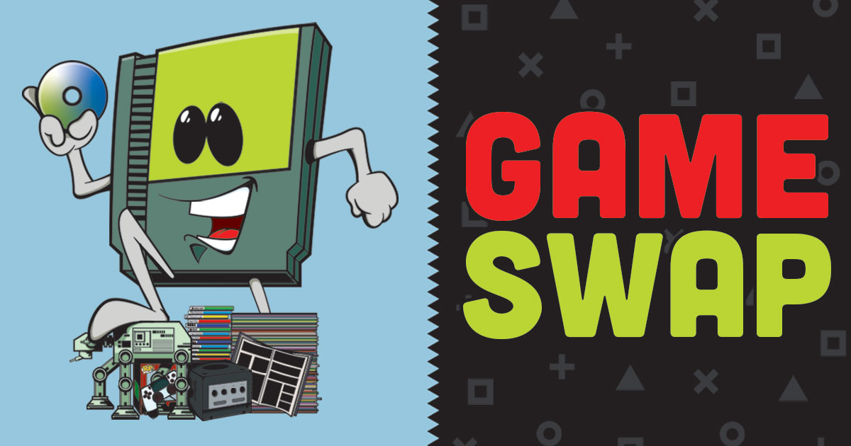 GoGoGilzilla Game Swap Swappy Mascot