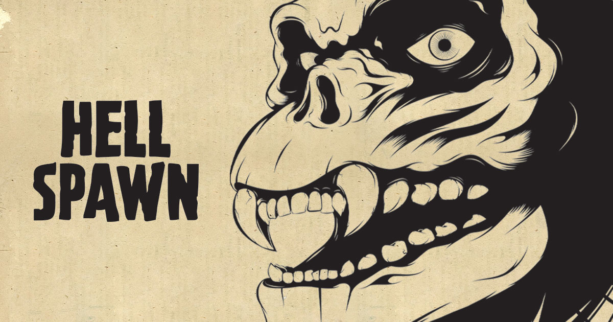 GoGoGilzilla Hell Spawn Fan Art